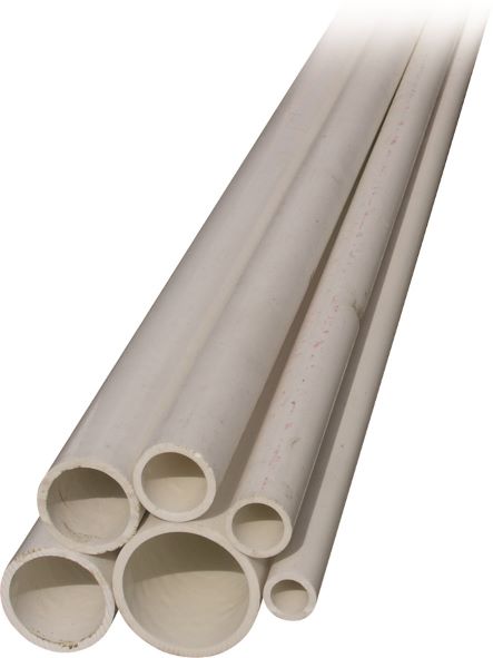 1-1/4" PVC Pipe Full Length is 10FT CSA - **SOLD PER FOOT** 1250'/Bundle