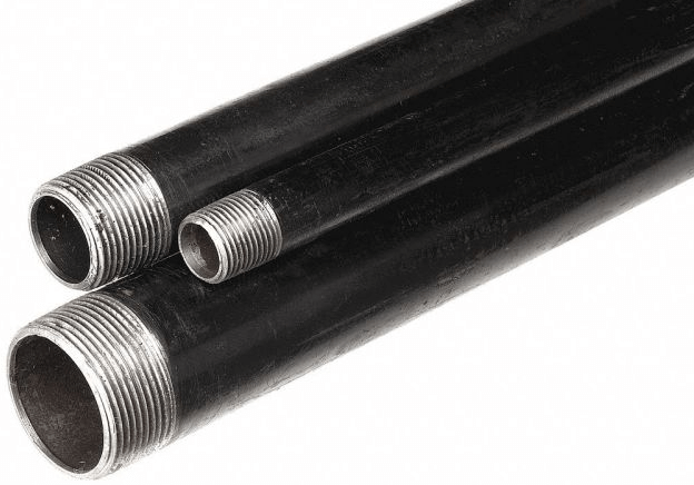 3/8" Black Pipe. Full Length is 21FT (Sold per foot)