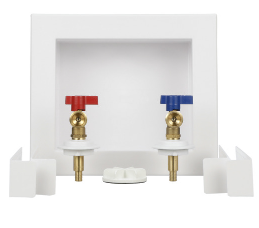 Washing Machine Wall Box with Trim for 1/2" Pex 12/case